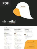 Menu Saona | PDF | pesto | Postres