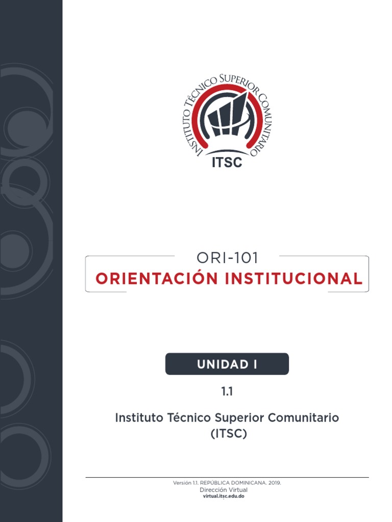 Itsc 1.0 | PDF | Educación más alta | Educación avanzada