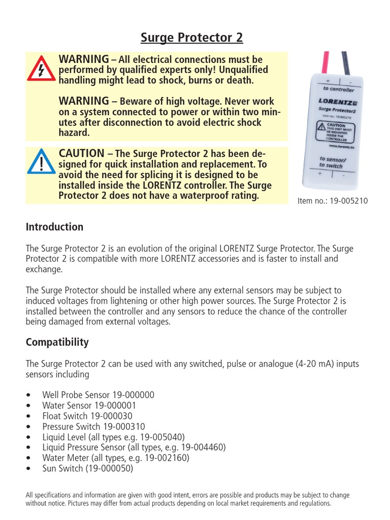 Surge Protector 2 - en PDF | PDF | Switch | Electromagnetism