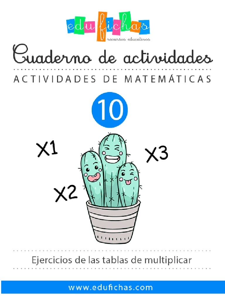 Cuaderno de Tablas de Multiplicar PDF | PDF