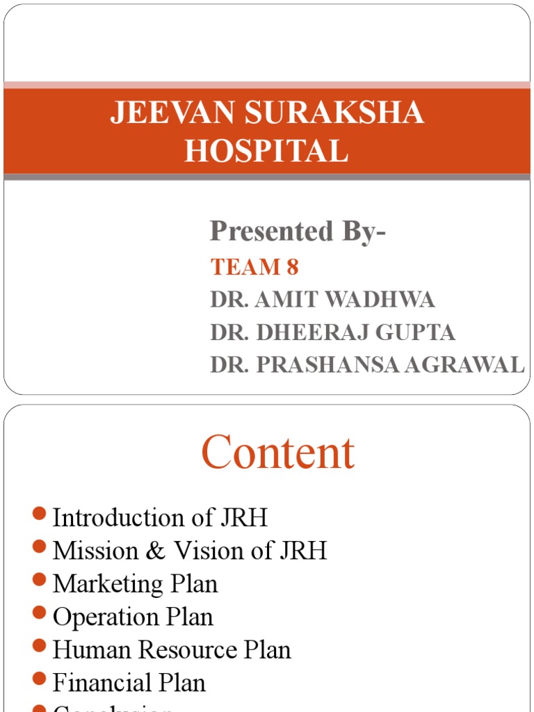 Jeevan Suraksha Hospital 1-2 | PDF | Business | Hospital