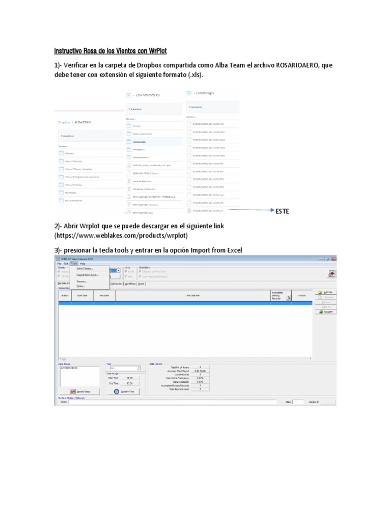 Instructivo Rosa de Los Vientos Con WrPlot | PDF | Negocios