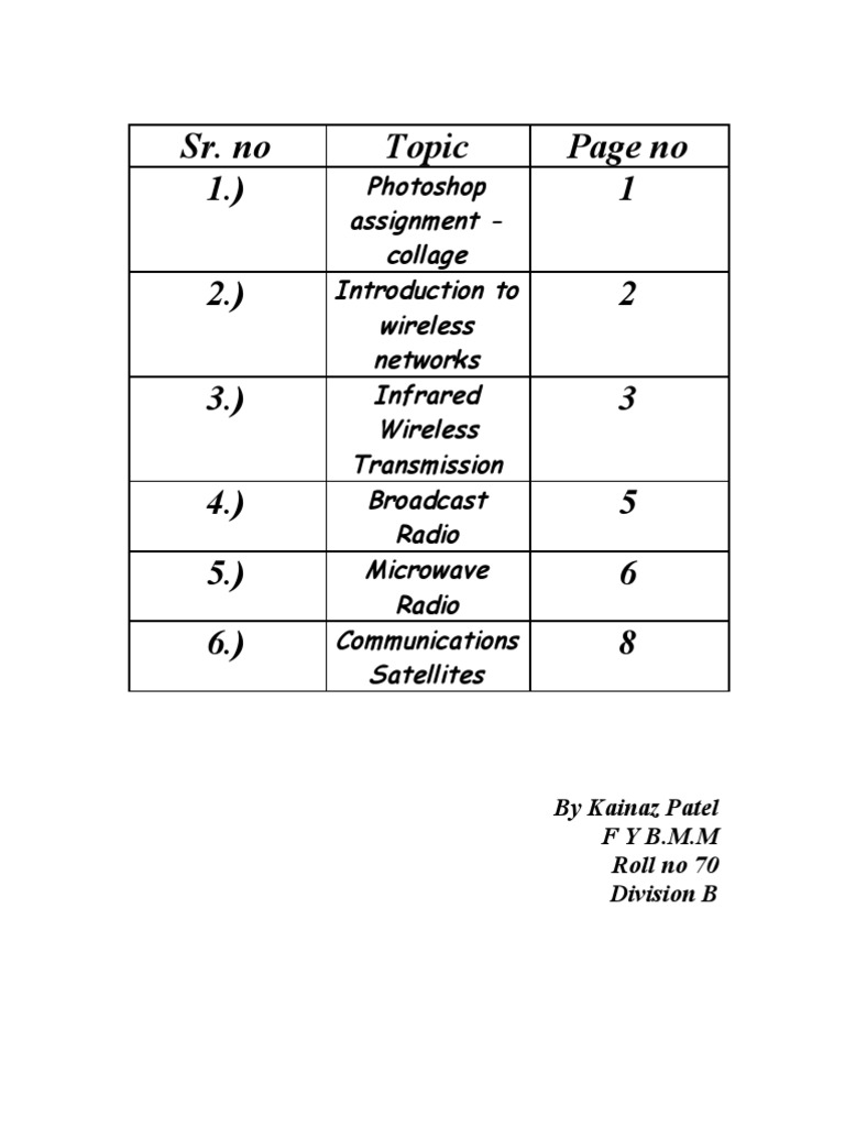 Final Wireless | PDF | Microwave | Radio