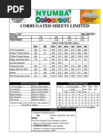 I-Beam Specifications and Sizes Chart | PDF | Structural Engineering ...