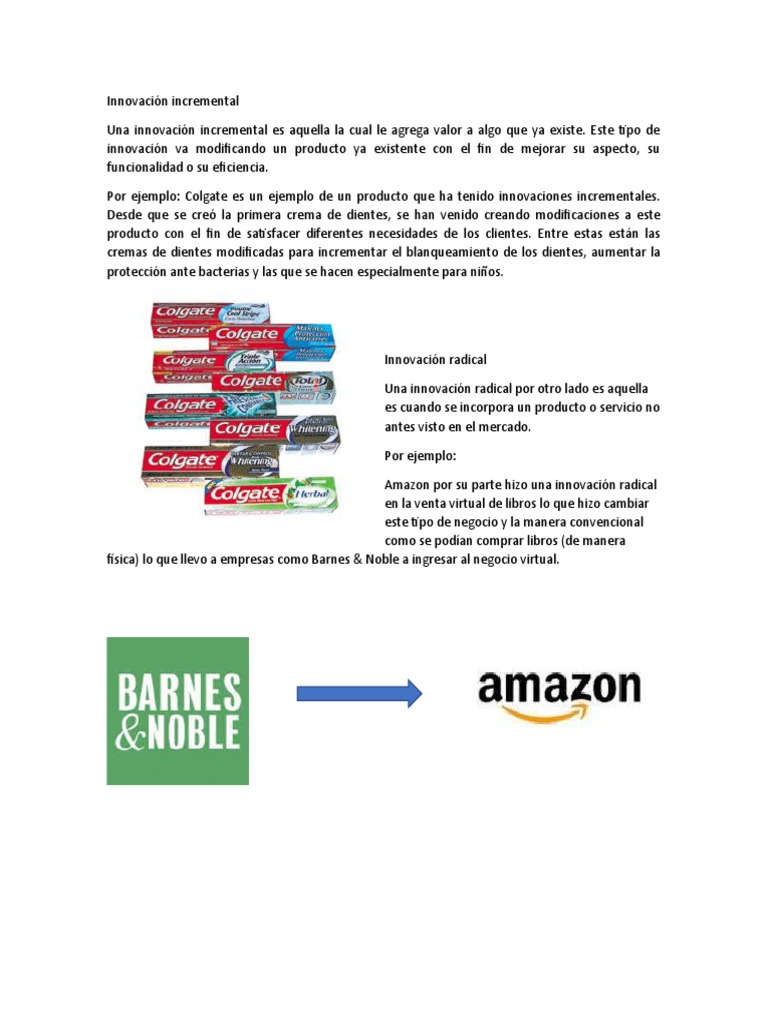 Innovacion Radical Vs Innovacion Incremental | PDF