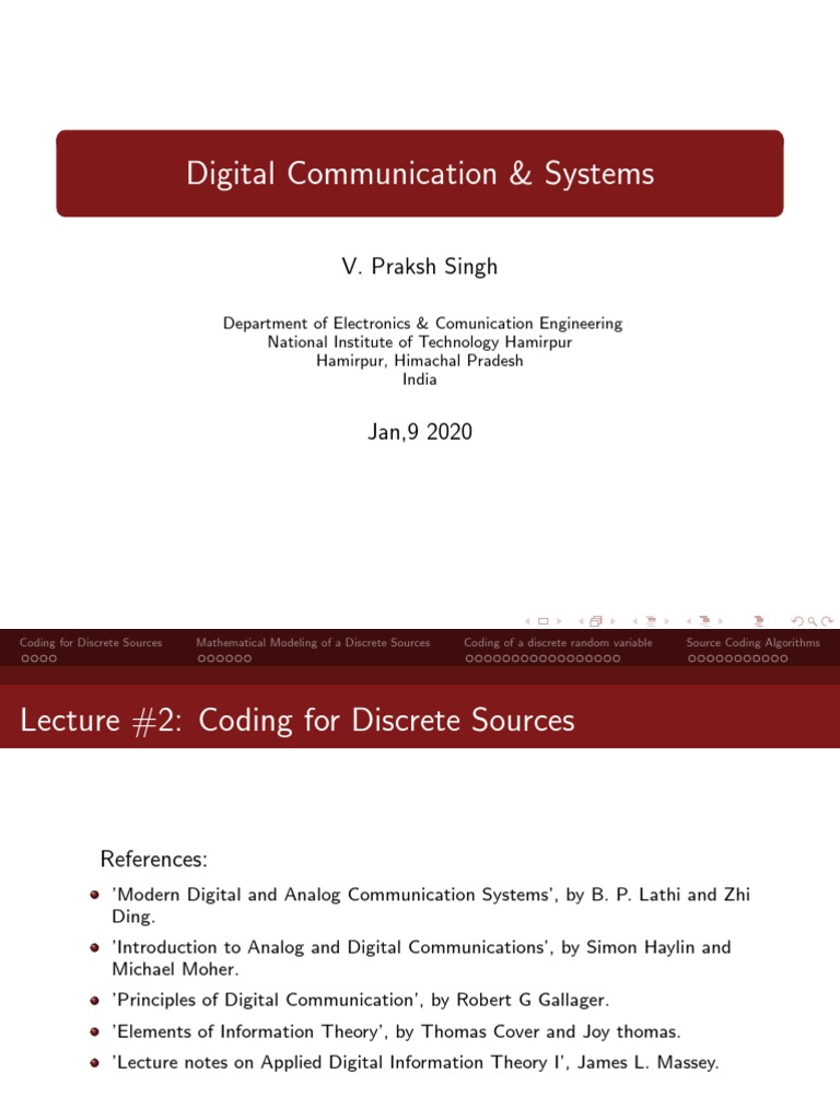 Lecture2 PDF | PDF | Code | Probability Distribution