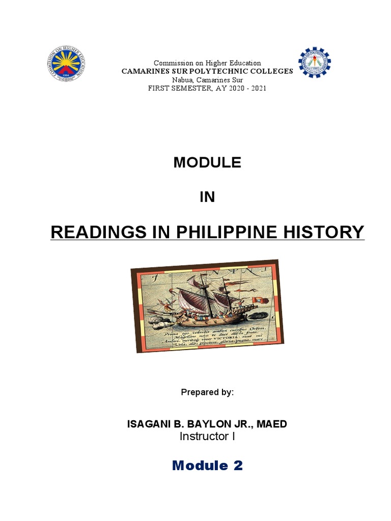 Readings in Philippine History: Instructor I | PDF