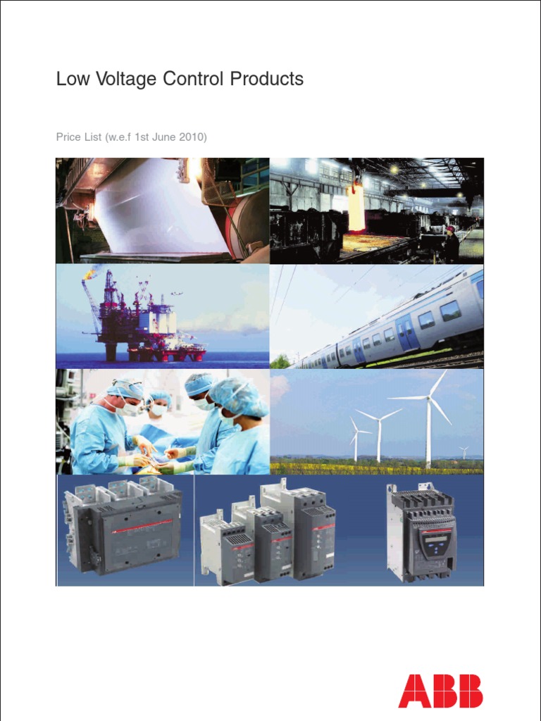 Abb Contactors Price List 01.06.2010 | PDF | Relay | Mains Electricity