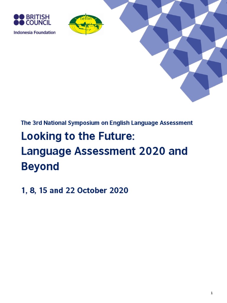 Looking To The Future: Language Assessment 2020 and Beyond | PDF ...