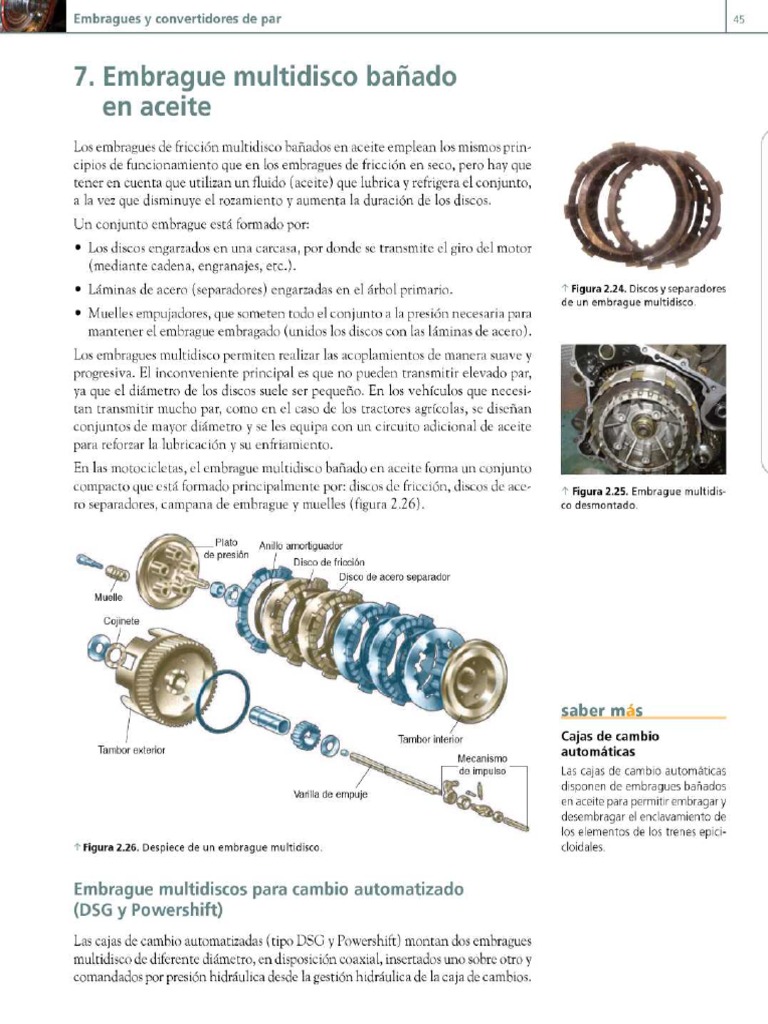 Embrague Multidisco para Cambio Automátizado DSG | PDF