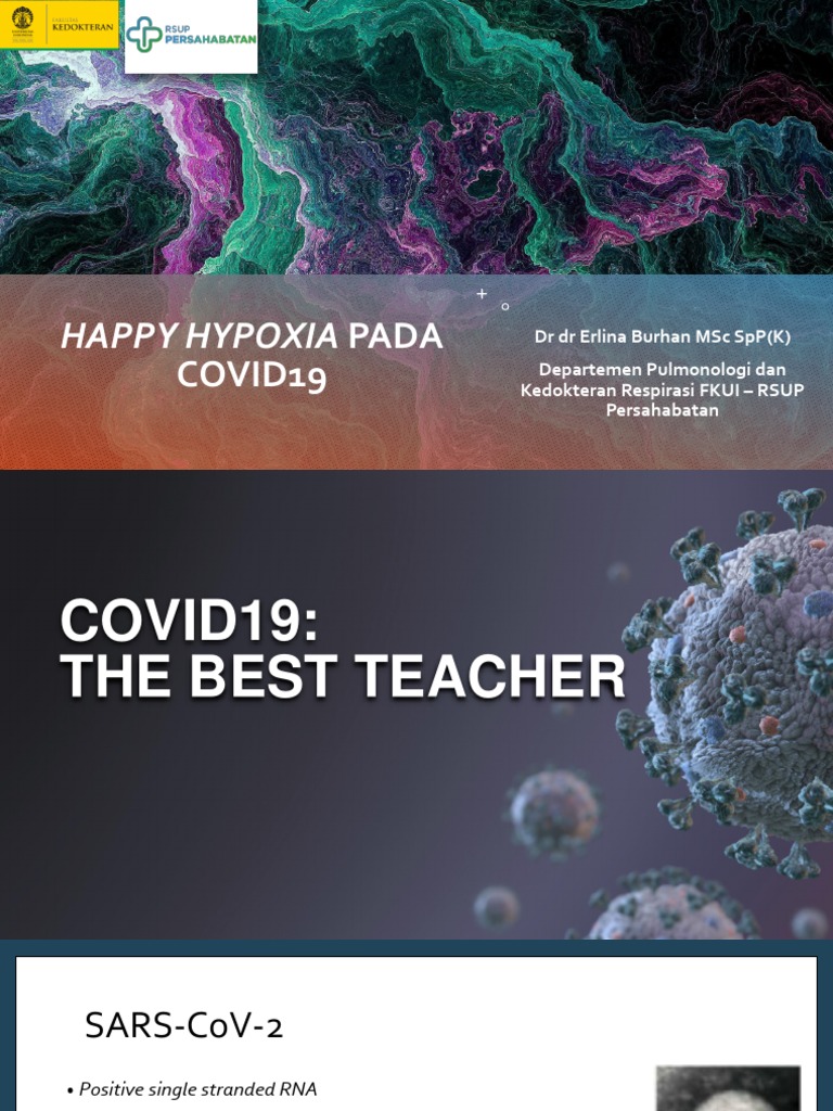 Slide Happy Hypoxia Covid-19 DR Erlina | PDF | Biology | Organisms
