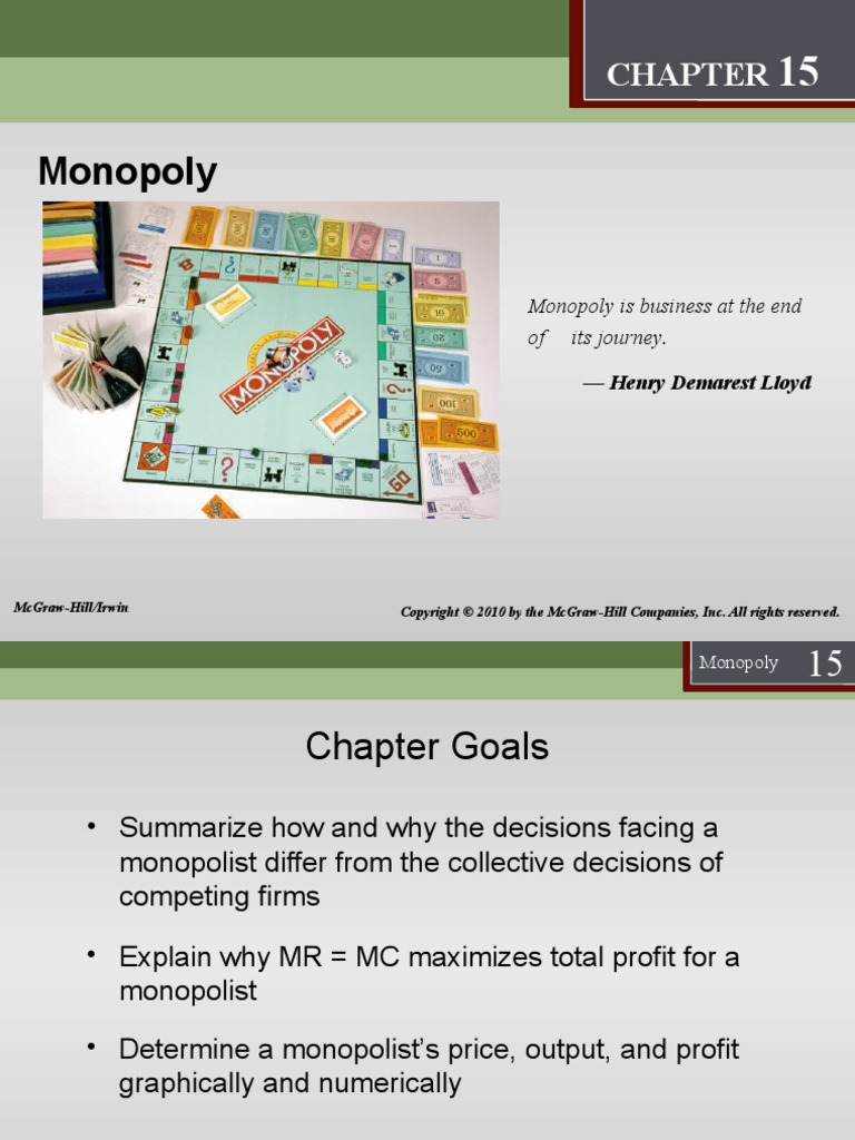 Sesi 9 - Monopoly | PDF | Monopoly | Profit (Economics)
