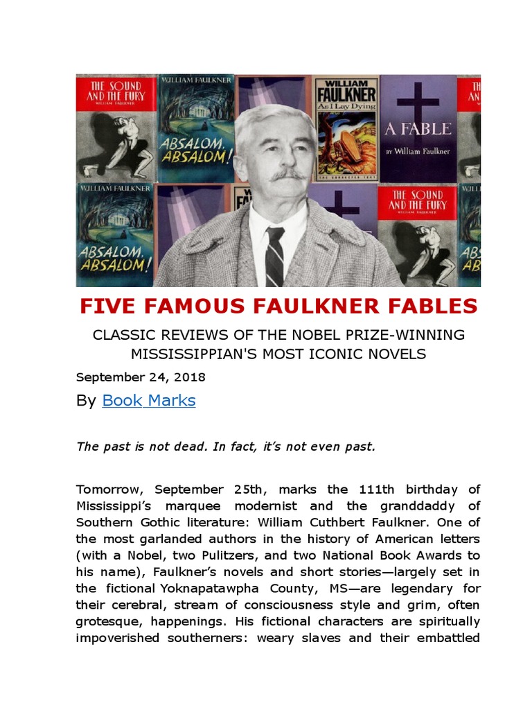 Classic Reviews of Faulkner's Most Iconic Novels: Insightful Critiques ...