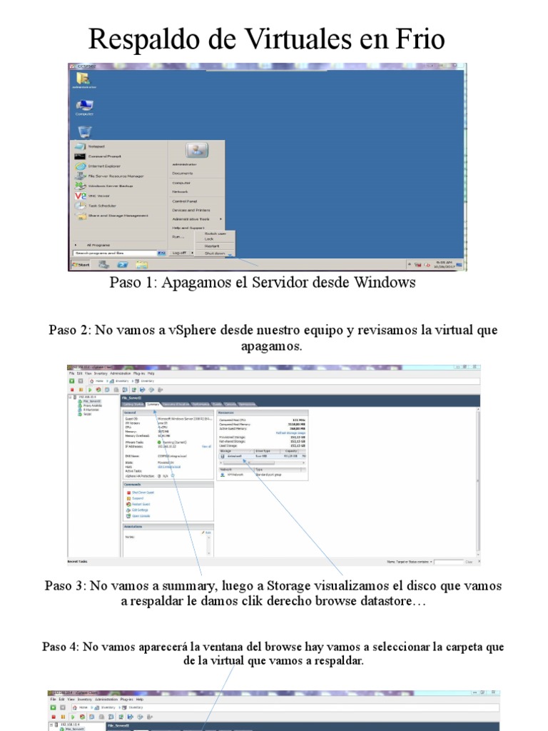 Respaldo de Virtual en Frio Y Caliente | PDF