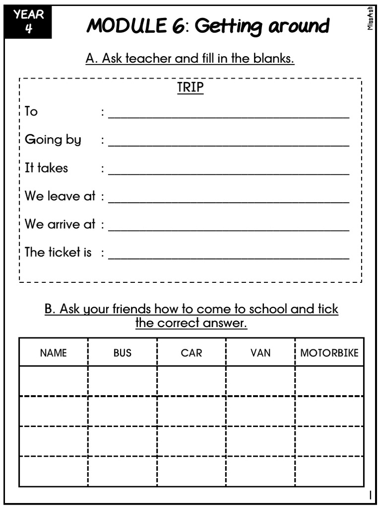 Year 4 Module 6 Quiz PDF | Download Free PDF | Foods