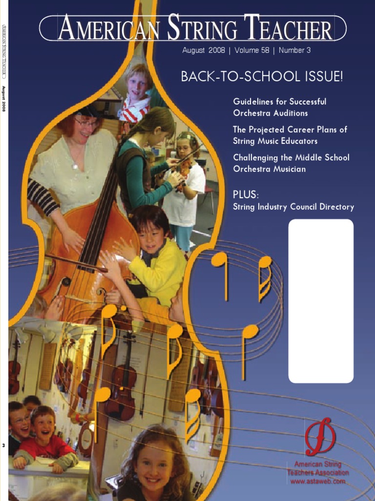 American String Teacher PDF | PDF | Violin | String Instruments