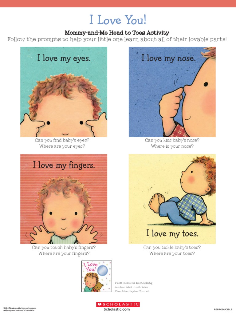 I Love You!: I Love My Nose. I Love My Eyes. I Love My Nose. I Love My ...
