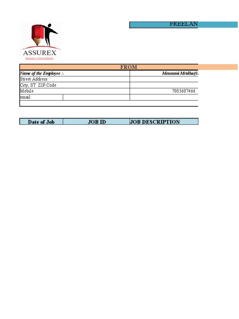 Freelancing Bill For June Fine | PDF | Written Communication ...