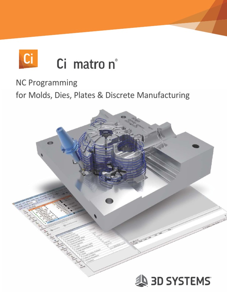 NC Programming For Molds, Dies, Plates & Discrete Manufacturing | PDF ...