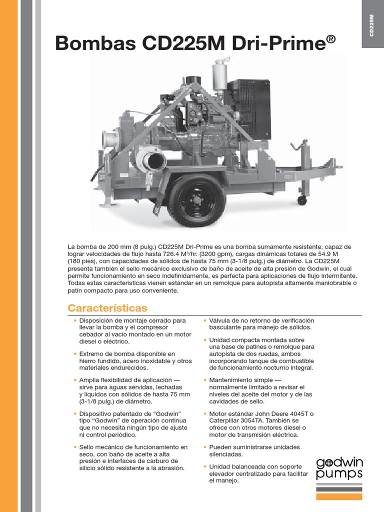 CD225M SP | PDF | Tanques | Bomba