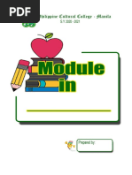 Edited Filipino 11 Kwarter 1 Module 1 Malikhaing Pagsulat Kakaiba Ka | PDF