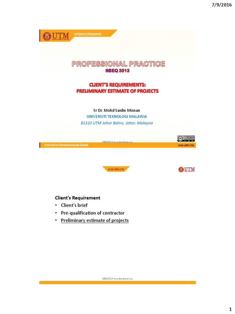 Cost Estimating Fundamentals: An Overview of Project Cost Estimation ...