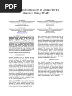 Sentaurus TCAD Tutorial | PDF | P–N Junction | Semiconductors