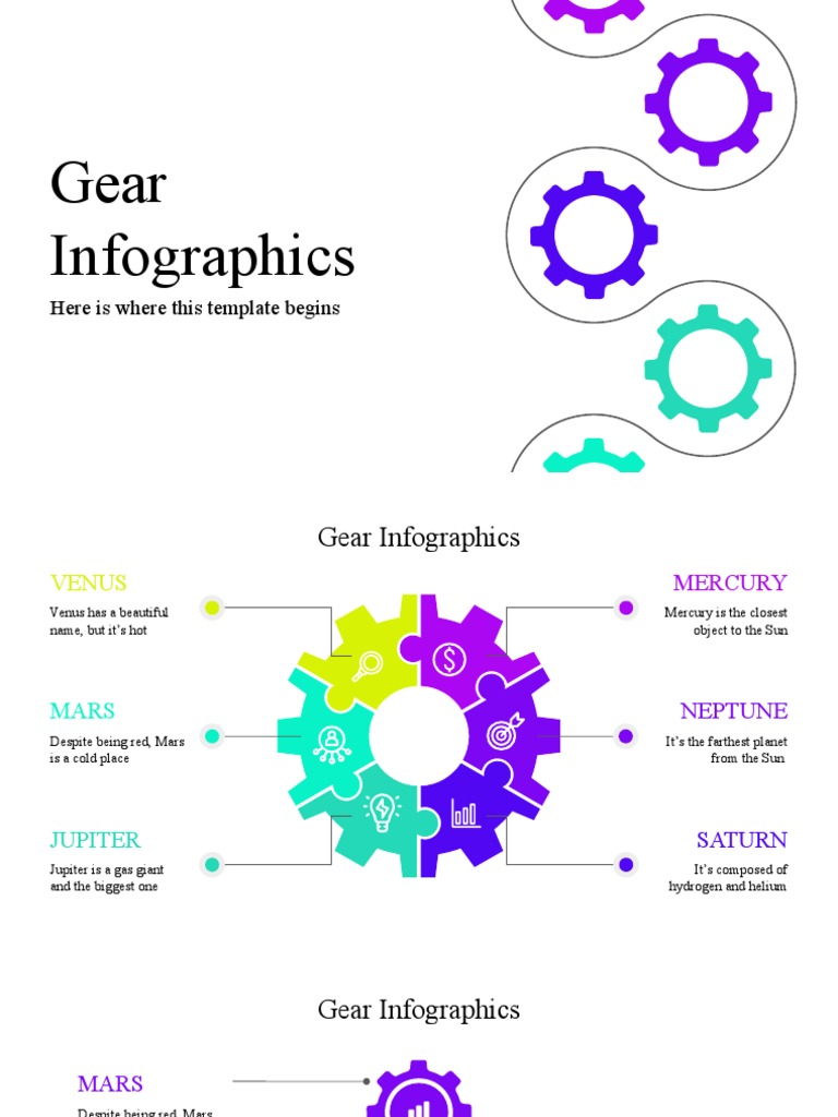 Gear Infographics by Slidesgo | PDF | Planets | Jupiter