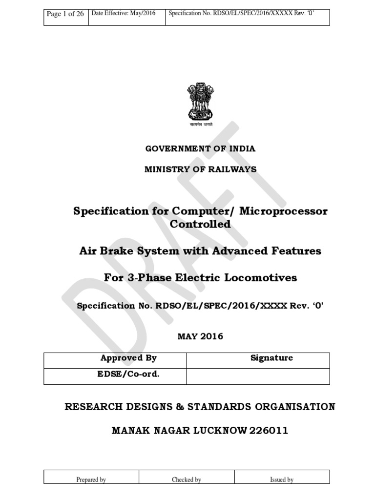 Rev - 3 Computer Controlled Brake System With Advance Features For 3 ...