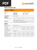 En1A Leaded (PB) Steel: 11Smnpb37 (1.0737) | PDF | Steel | Materials