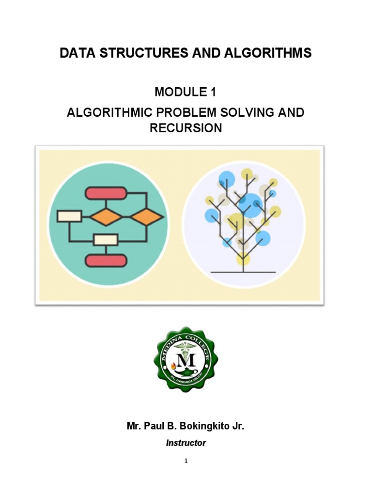 Module 1 CS104 Data Structures and Algorithms | Download Free PDF | Algorithms | Recursion