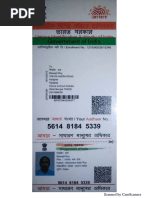 Pan Card Back Side | PDF