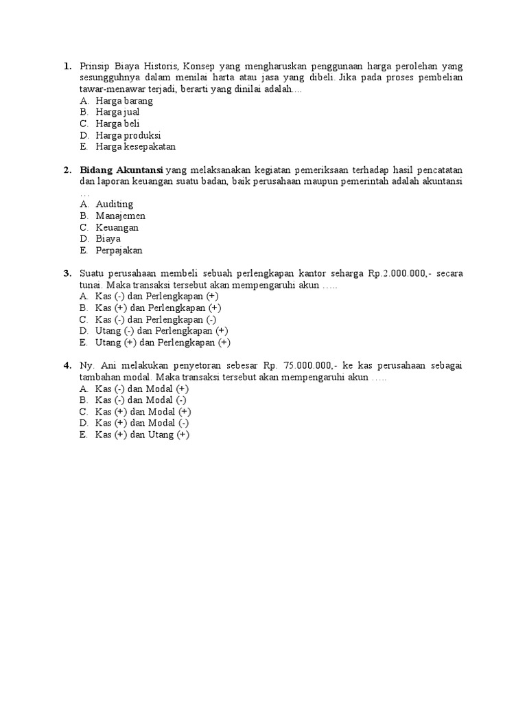 Soal Uas Ganjil Kls 12 | PDF