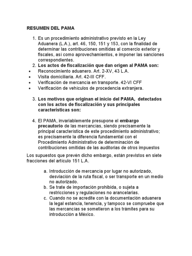 Resumen Del Pama | PDF | Gobierno | Economias
