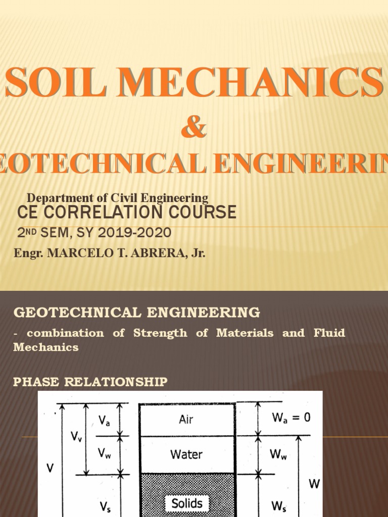 Geotechnical Engineering | PDF | Physics | Soil Mechanics