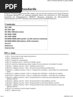 European Standards List Overview | PDF | Electromagnetic Compatibility ...