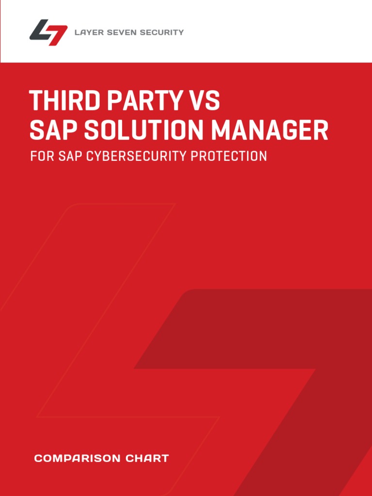 SAP Cybersecurity Comparison Chart v8 | PDF | Cloud Computing | Sap Se