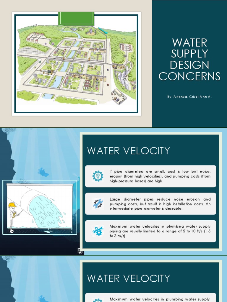 Water Supply Design Considerations | PDF | Plumbing | Building Insulation