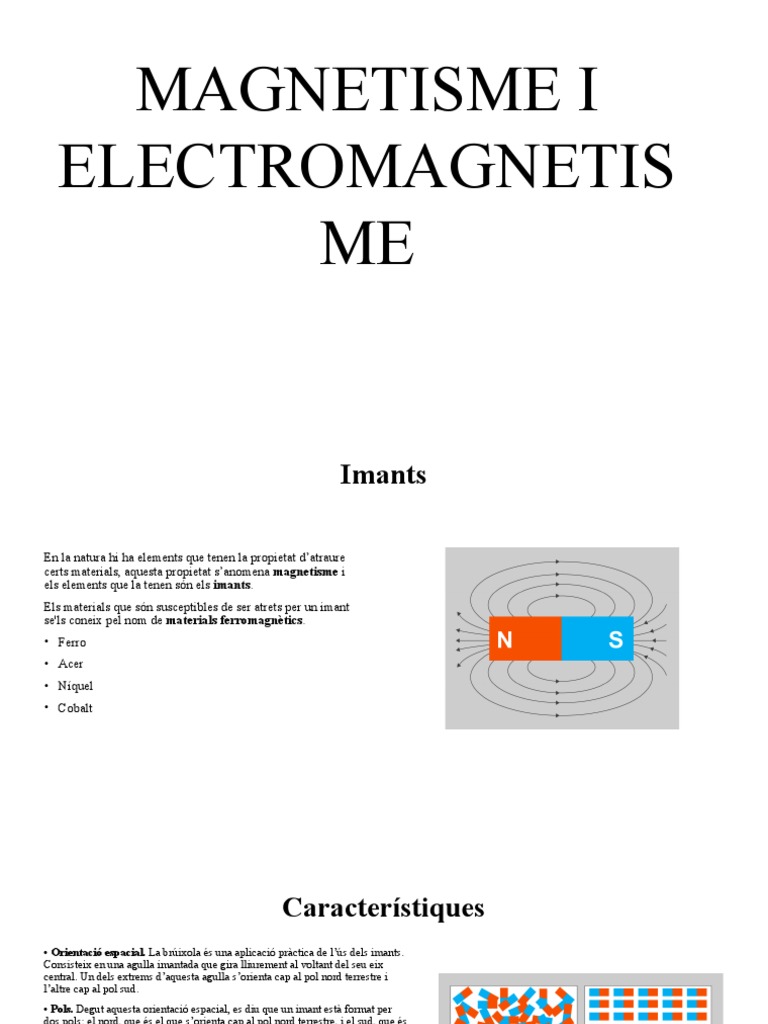 Magnetisme I Electromagnetisme | PDF