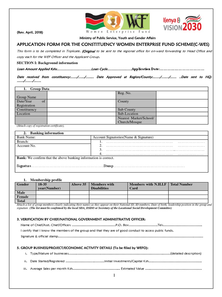 Cwes Loan Application Form - Revised April 2018-2 | PDF | Loans | Banking