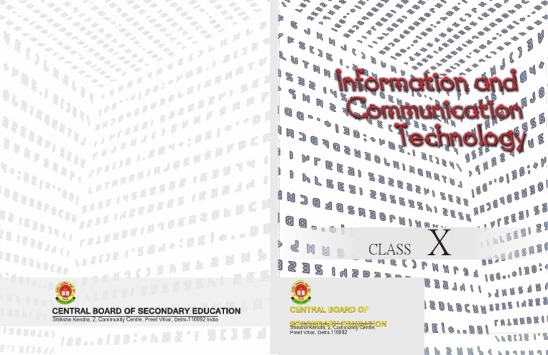 NCERT Books For Class 10 Computer ICT Free PDF Download Part 1 PDF | PDF
