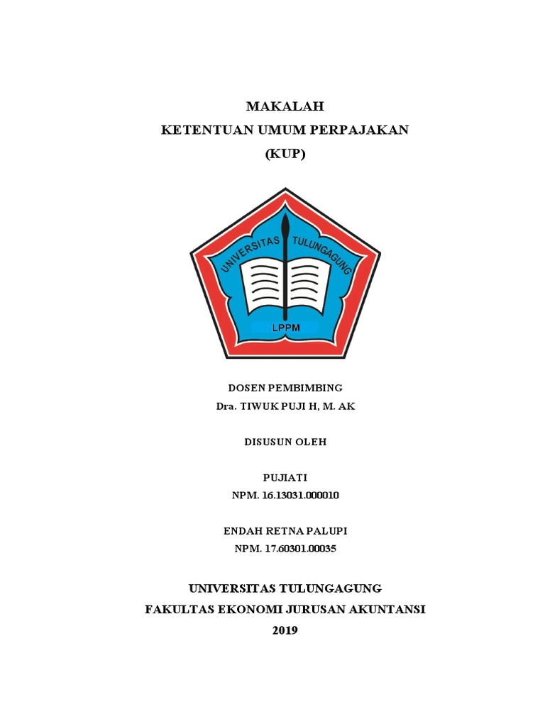Makalah Kup 2019 Fix | PDF