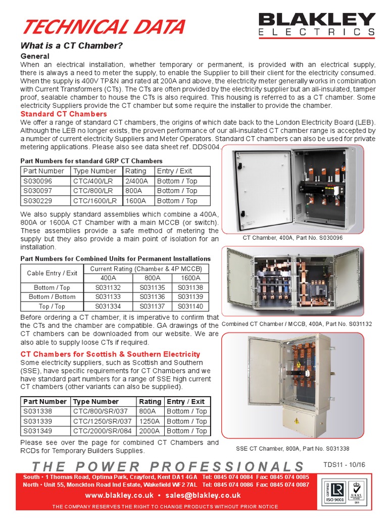 Technical Data: What Is A CT Chamber? | PDF | Electromagnetism ...