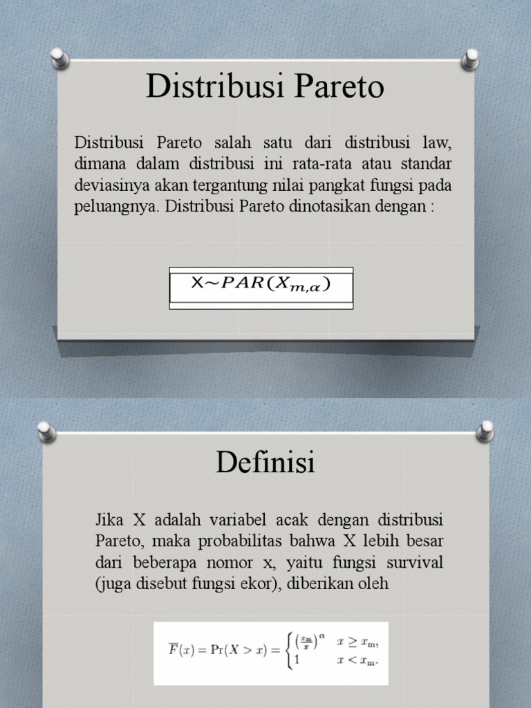 Distribusi Pareto (Kel.4) | PDF