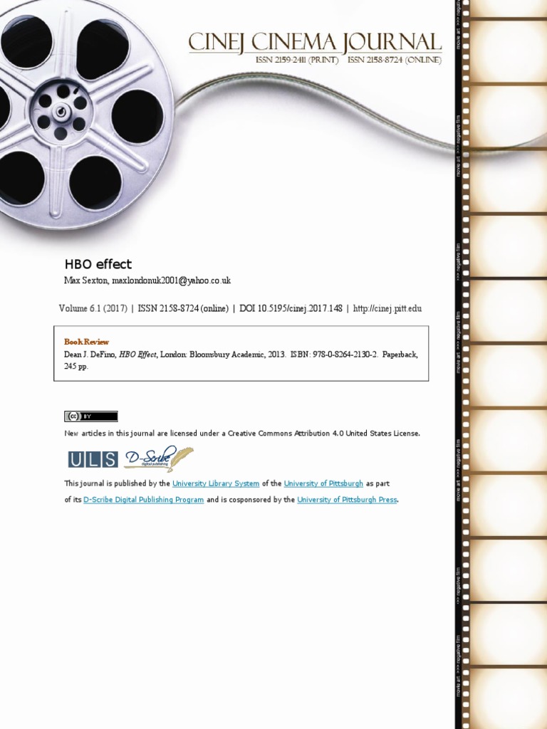 HBO Effect: Max Sexton, Maxlondonuk2001@yahoo - Co.uk | PDF | Hbos
