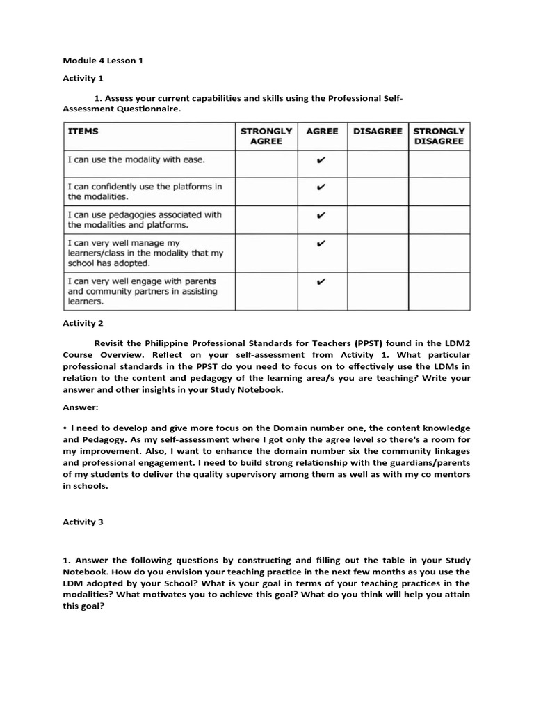 LDM2 Module 4 With Answers | PDF