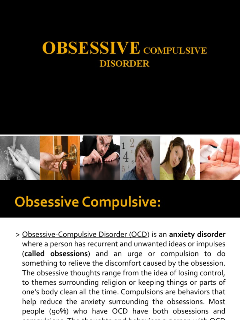 Obsessive Compulsive Disorder | PDF | Abnormal Psychology | Obsessive ...