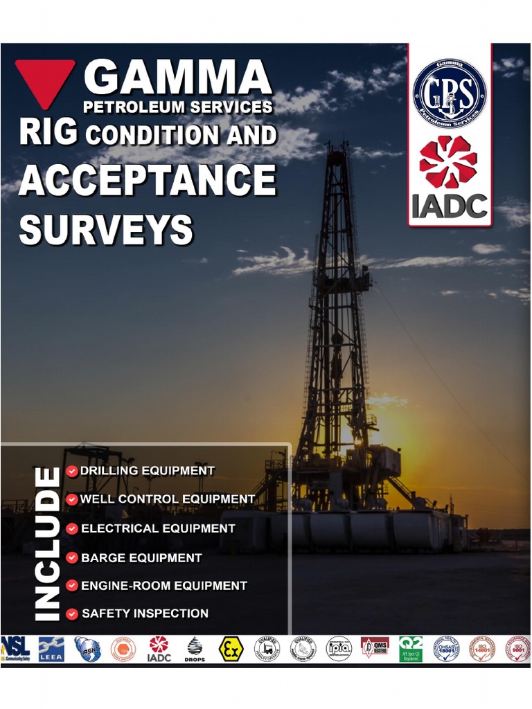GPS Rig Acceptance Surveys | PDF | Verification And Validation | Manufactured Goods