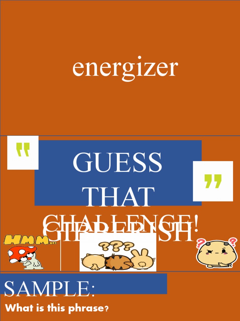 ENERGIZER | PDF