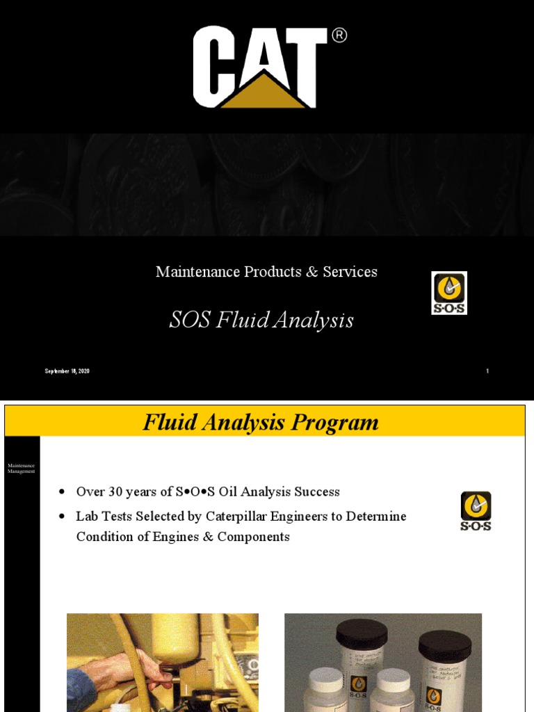 SOS Fluid Analysis: Maintenance Products & Services | PDF | Chromium ...